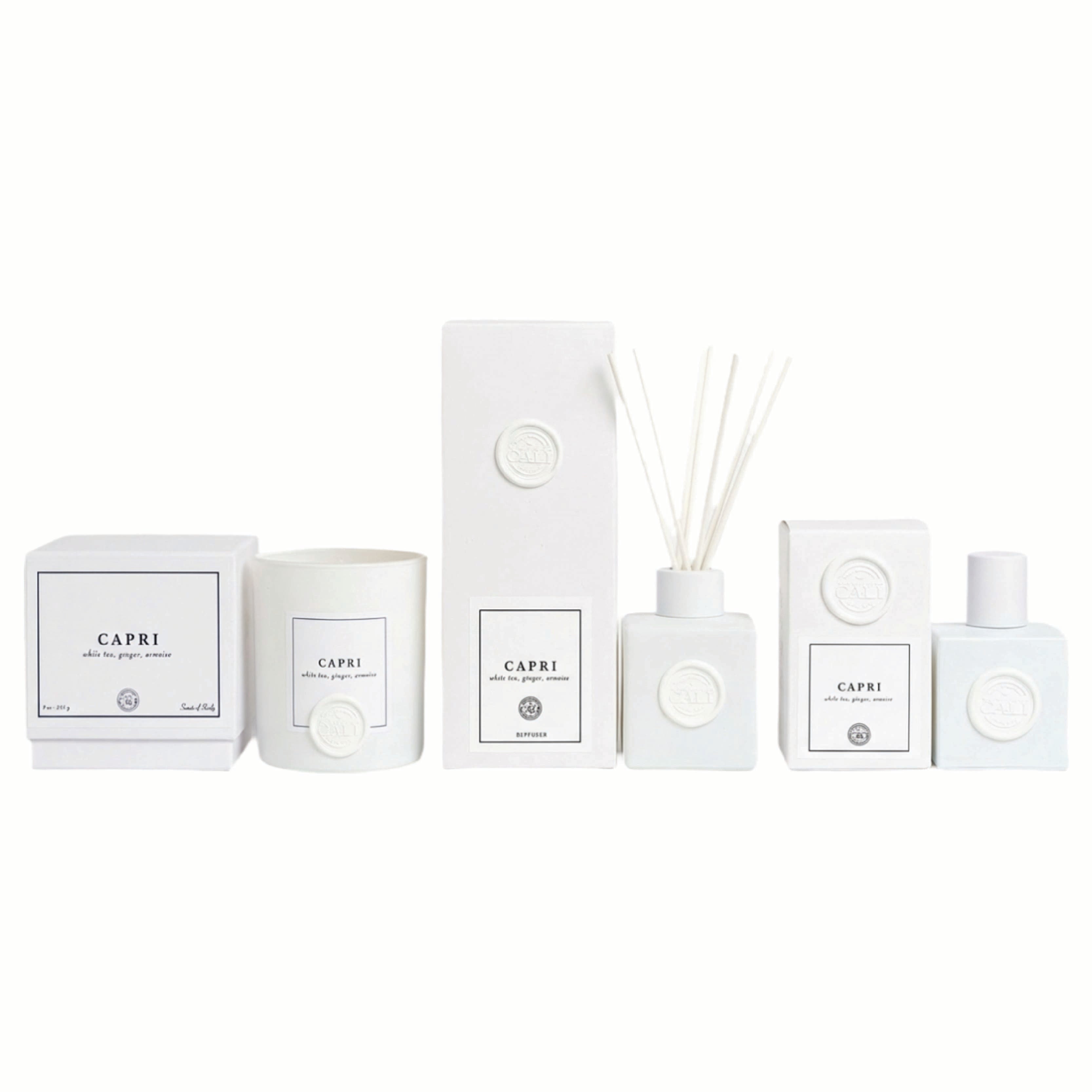 Capri - Home Fragrance (white tea, ginger, armoise) – CaliCosmetics.com
