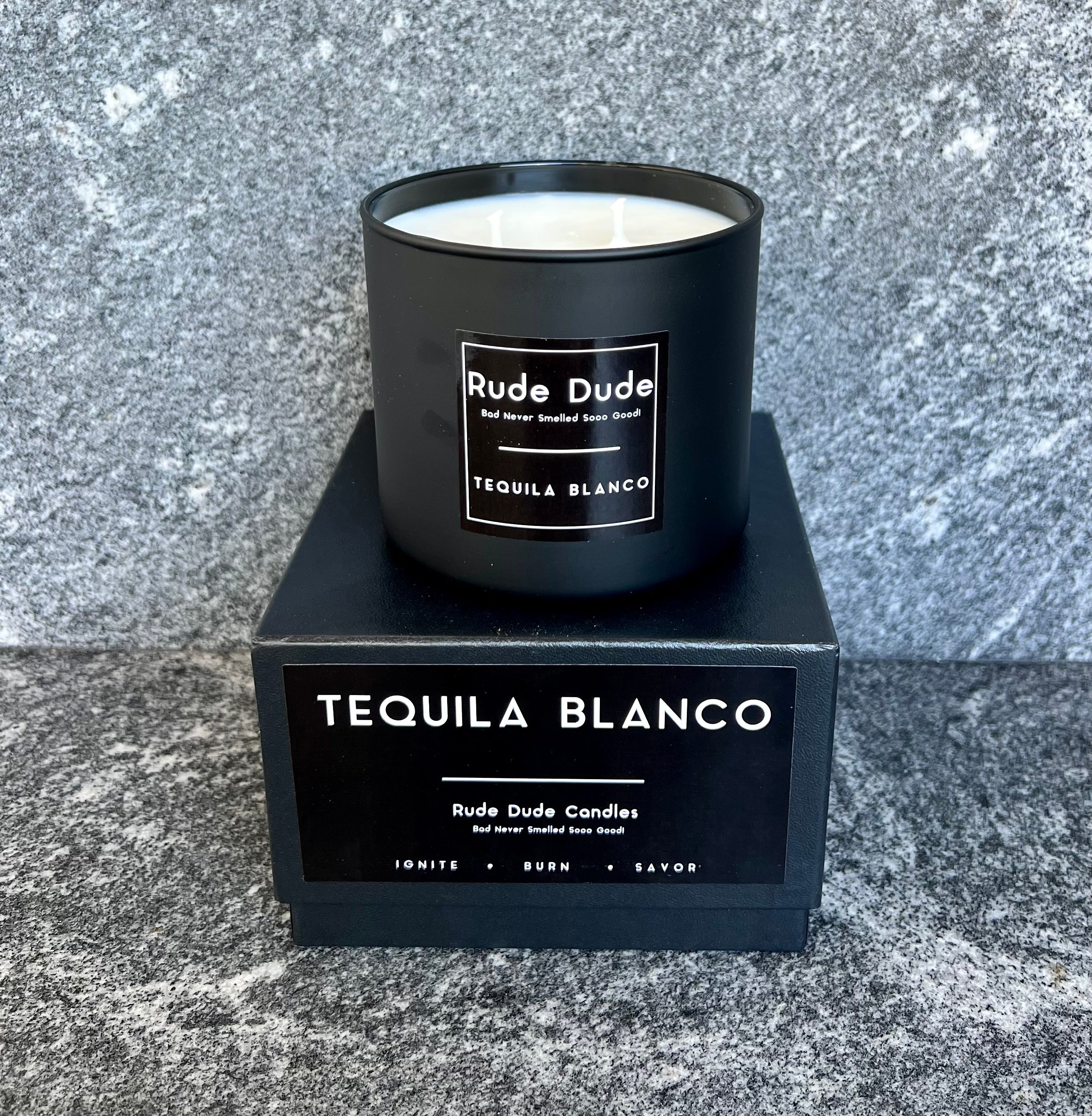 Rude Dude TEQUILA BLANCO - Candle 18 oz - 512 g – CaliCosmetics.com